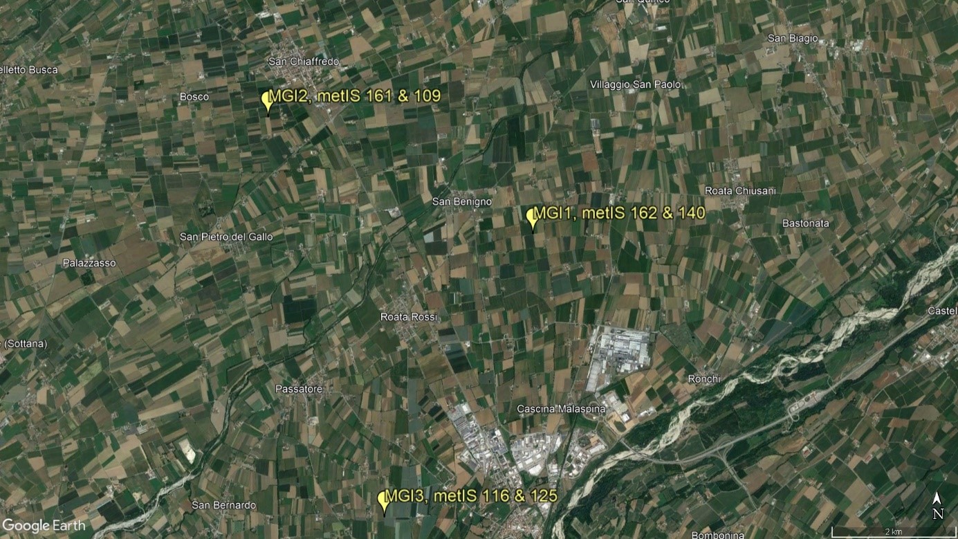 GNSS and metIS hub sensor deployment in the Italian demonstration site in Piedmont region ...